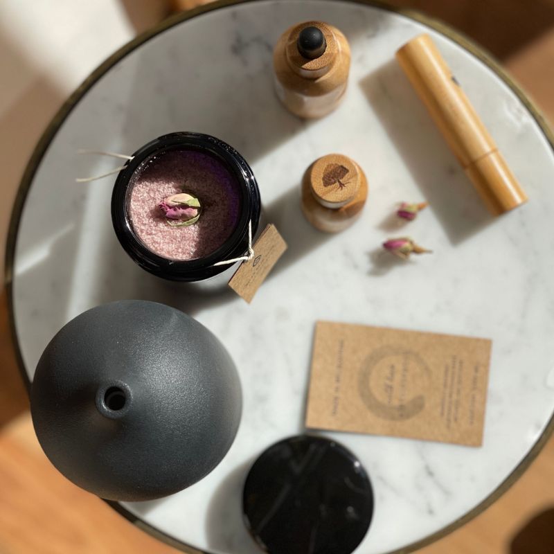 Revitalise Essential Oil Diffuser Black For Aromatherapy